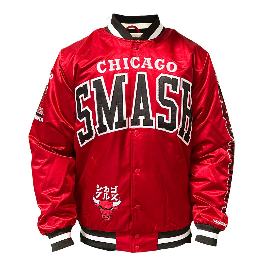 HYPERFLY + NBA + My Hero Academia Bulls Satin Jacket – Hyperfly