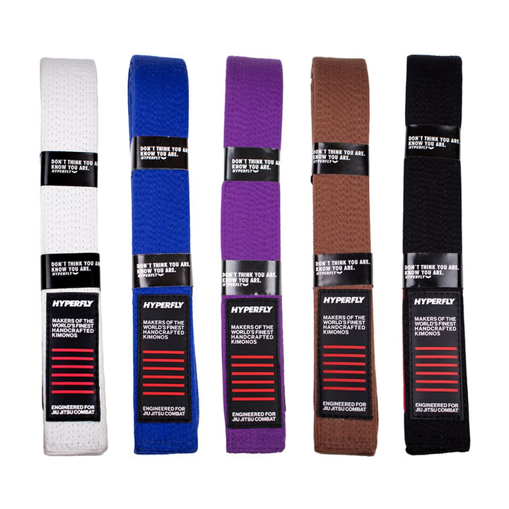 Hyperfly Jiu Jitsu Gi Belts